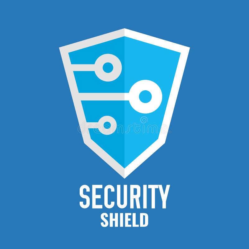 Security Shield Logo. Technology Logotype. Security Icon Template ...