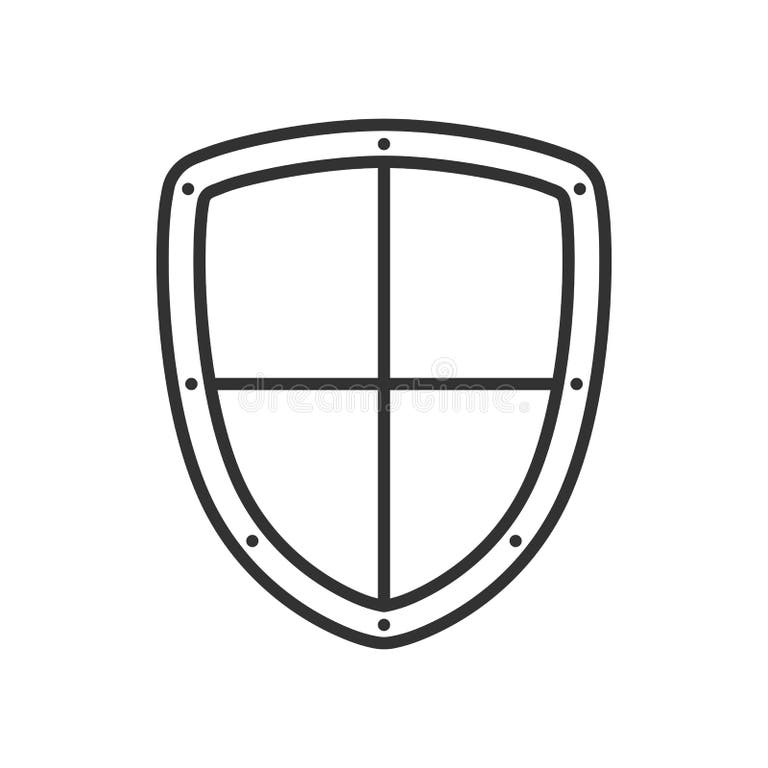 Outline Shield Emblem Stock Illustrations – 85,166 Outline Shield ...