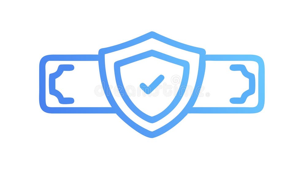 Security Shield Protection Checkmark Icon, Vector Design Generative AI ...