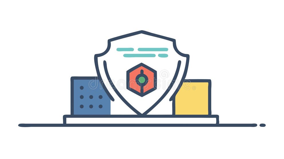 Shield Protection Vector Icon Stock Illustrations – 252,759 Shield ...