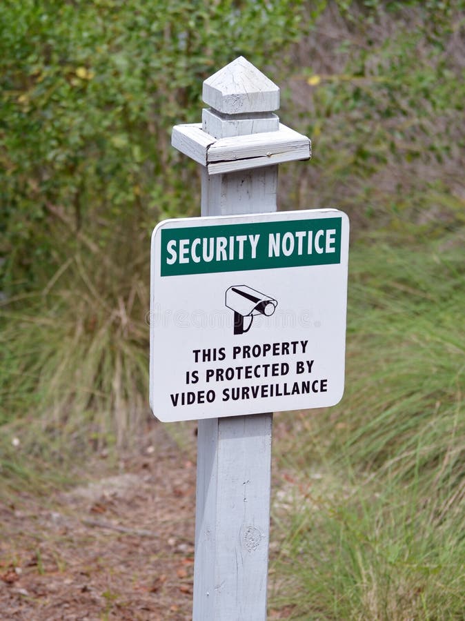 Security Sign 2 stock photo. Image of security, signage - 34810676