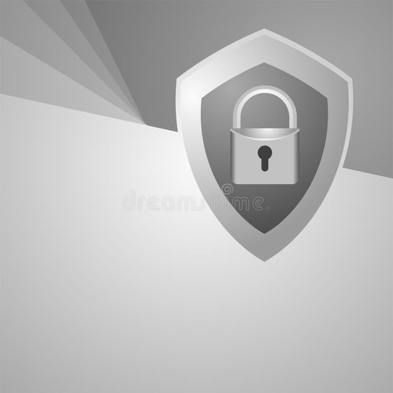 Security symbol stock vector. Illustration of graphic - 83718835