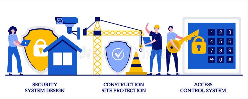 Security System Design, Construction Site Protection, Authorized Access ...