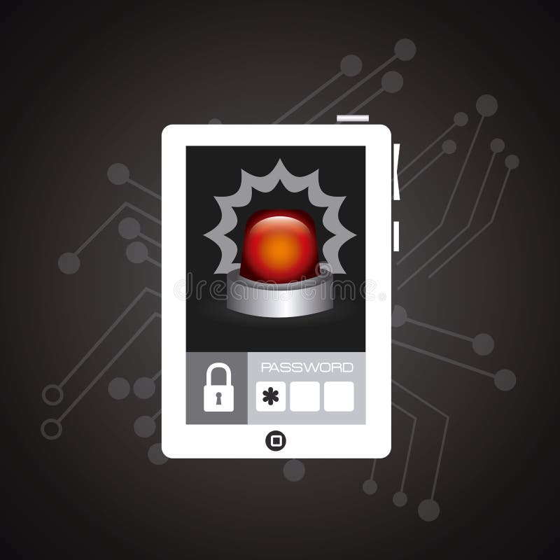 Security system design. stock vector. Illustration of element - 51812499