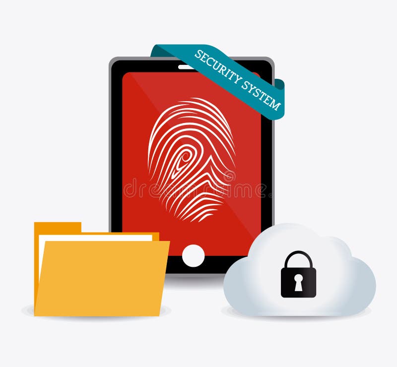 Flat Design Security and Protection Icons Set. Stock Vector ...