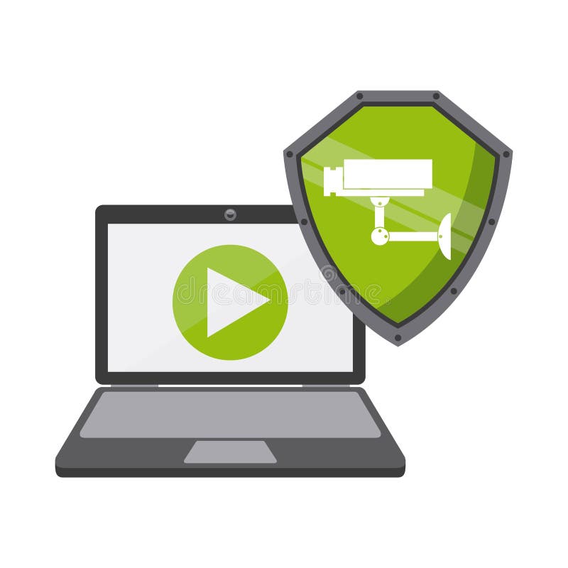 Security system design stock illustration. Illustration of equipment ...