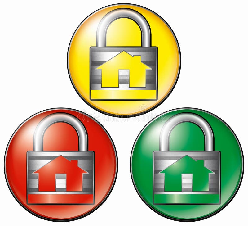 Security System Icons stock illustration. Illustration of safe - 13265428