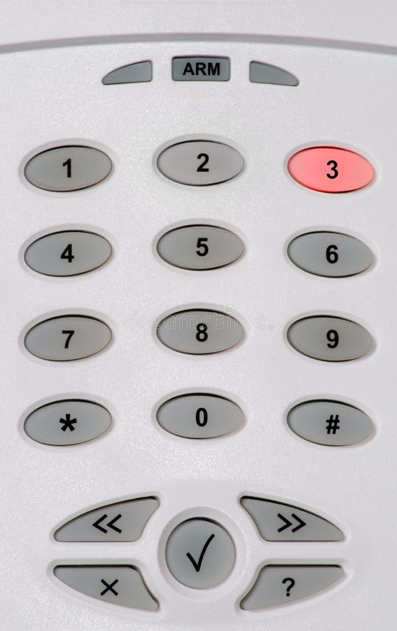 The security system panel stock photo. Image of indoor - 102709074