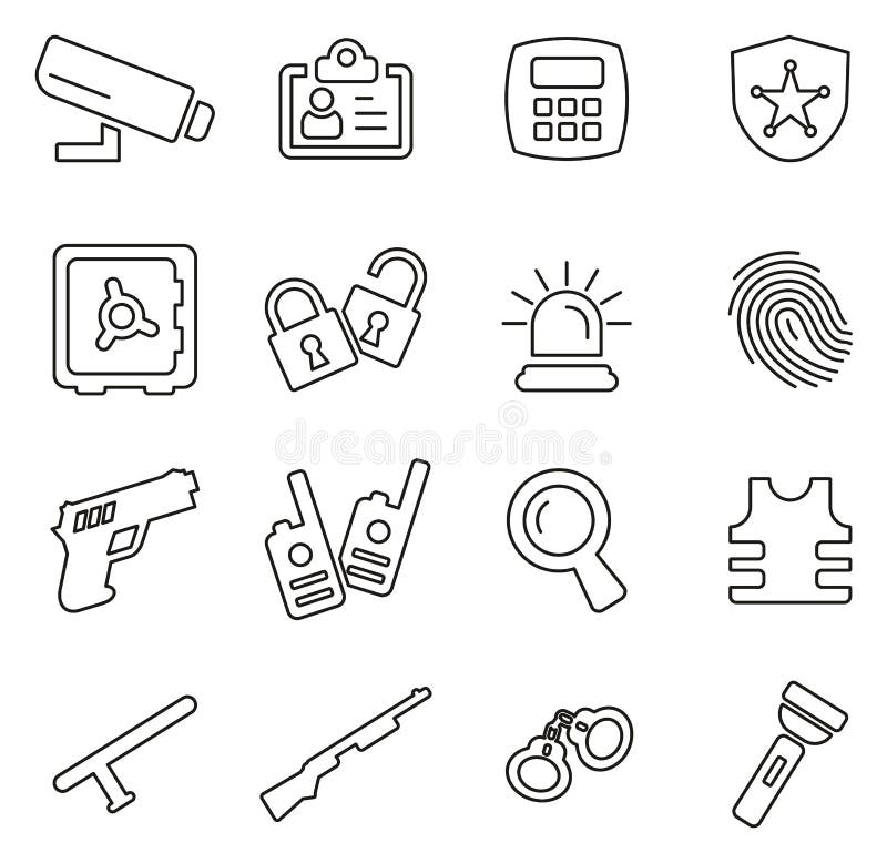 Police Officer Outline Stock Illustrations – 7,496 Police Officer ...