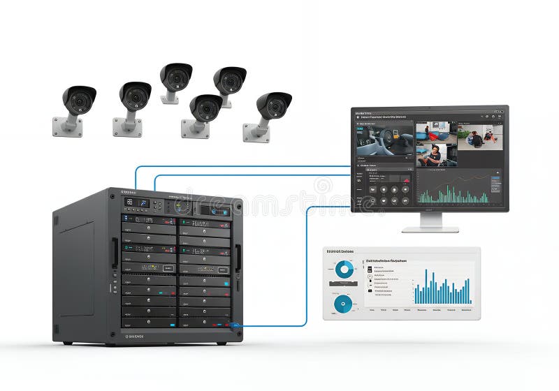 Isolated Server Rack Displays Stock Illustrations – 8 Isolated Server ...