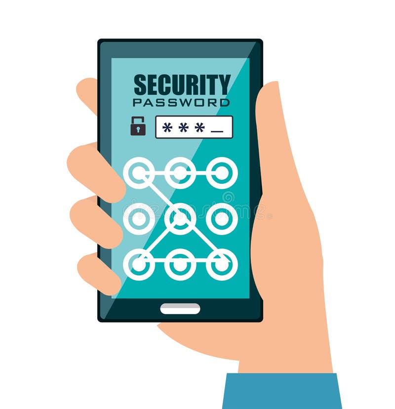 Security System Technology Icon Stock Vector - Illustration of ...