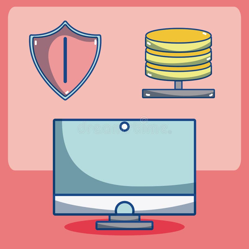 Security system technology stock vector. Illustration of internet ...