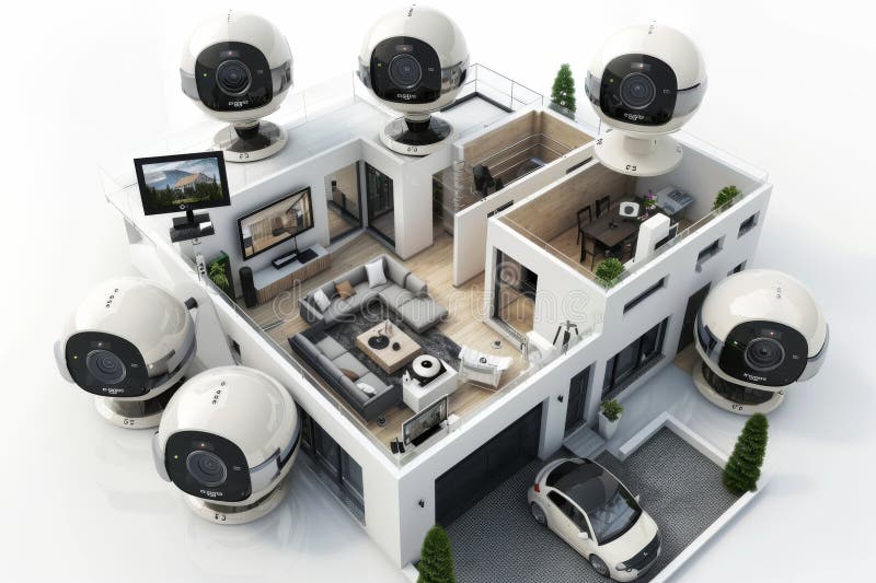 Security Systems with CCTV Surveillance Employ Electronic Control and ...