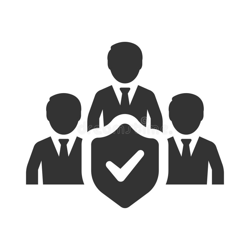 Security team icon stock vector. Illustration of icon - 274945059