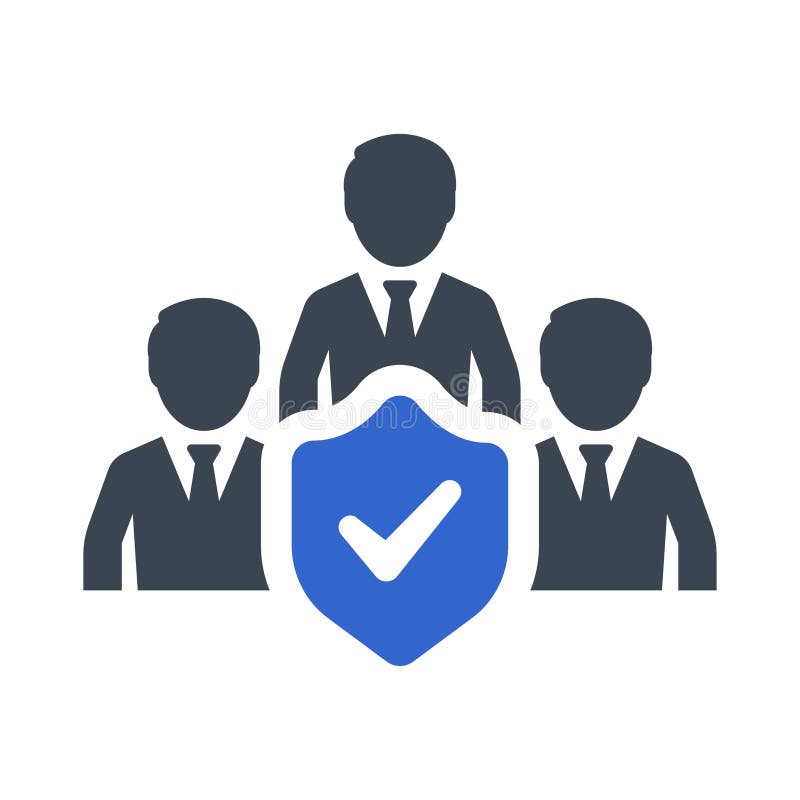 Security team icon stock vector. Illustration of protection - 274945186