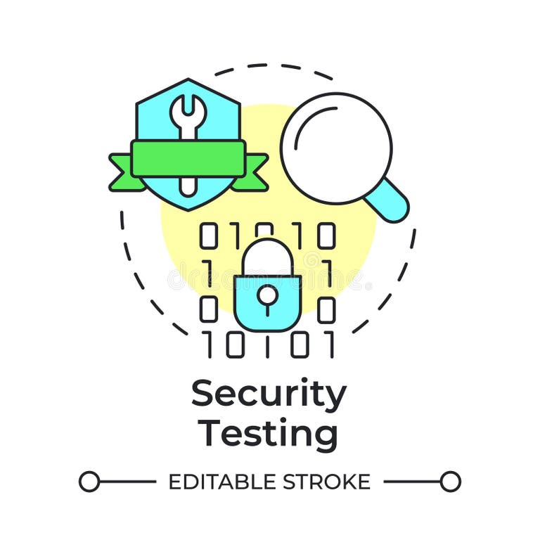 Cyber Security Testing Stock Illustrations – 1,244 Cyber Security ...