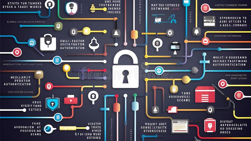Security Theme of Cyber Security Data Protection Information Privacy ...