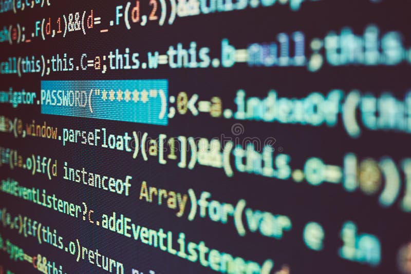Security And Threat In Cyberspace User Password Data Security And Protection Programming Code
