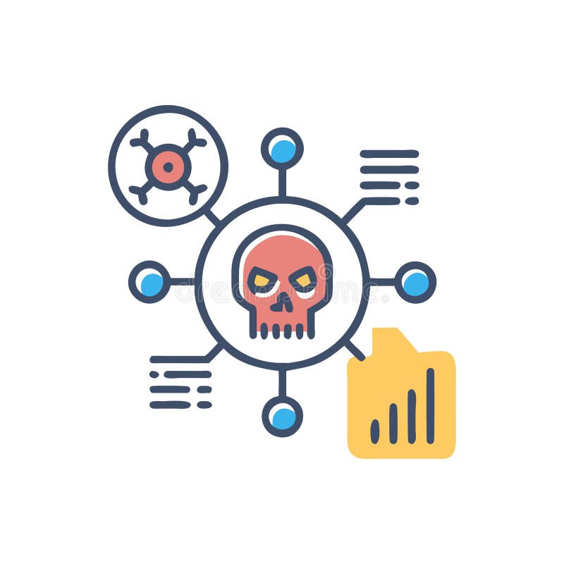 Security Threat Intelligence Icon Stock Image - Illustration of ...