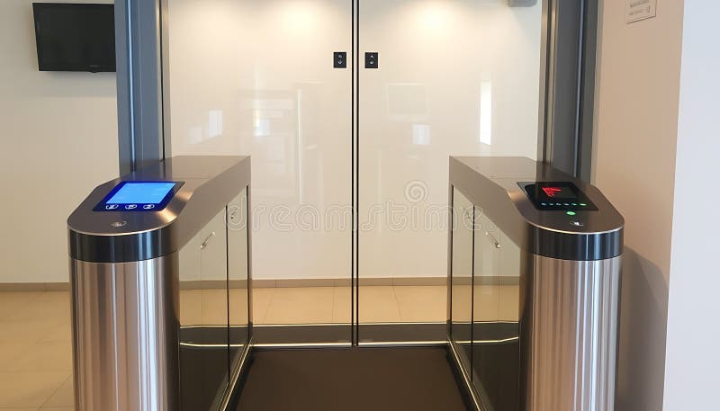 Security Turnstiles in Building, Access Control and Security System ...