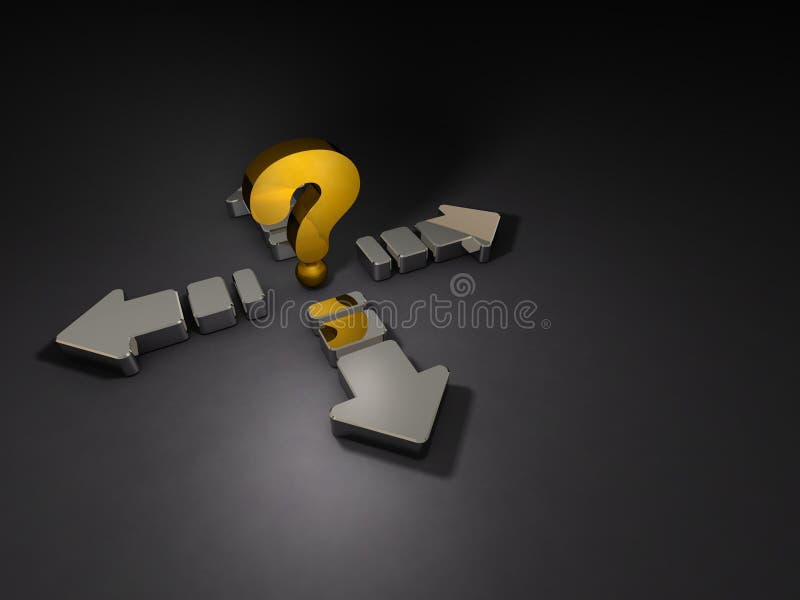 Security Uncertainty and Unpredictability. a Question Mark and a Large ...