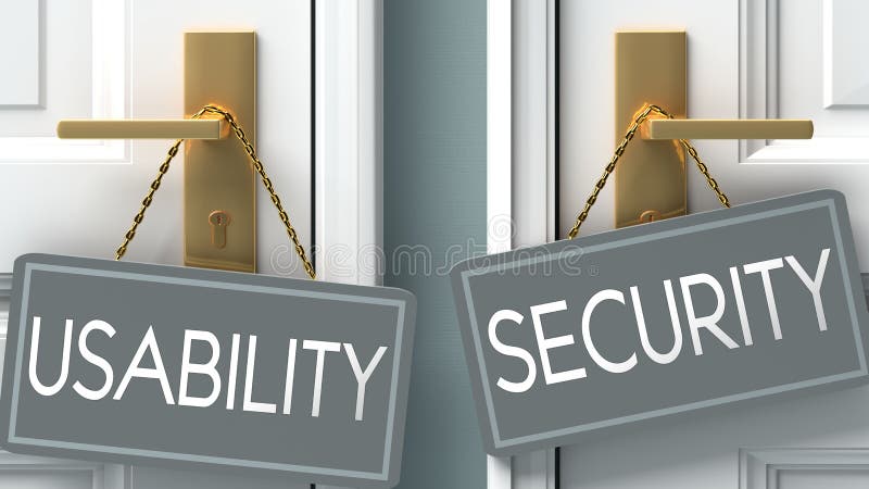 Security and Usability Balance, Harmony and Relation Pictured As Two ...