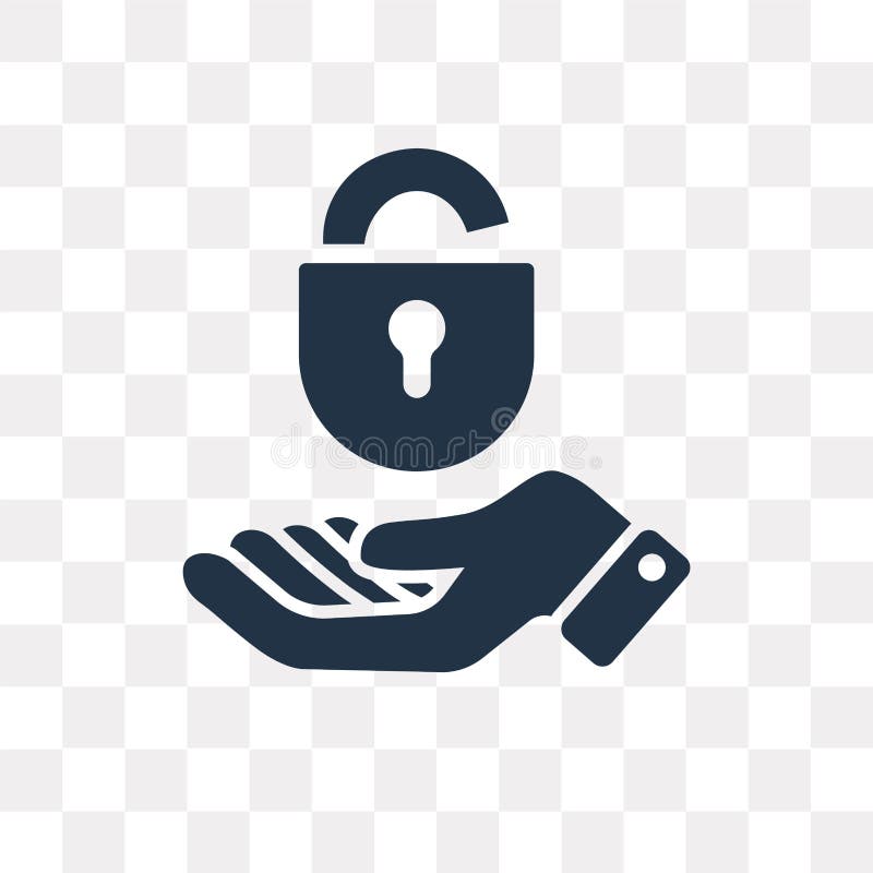 Security Vector Icon Isolated on Transparent Background, Security ...