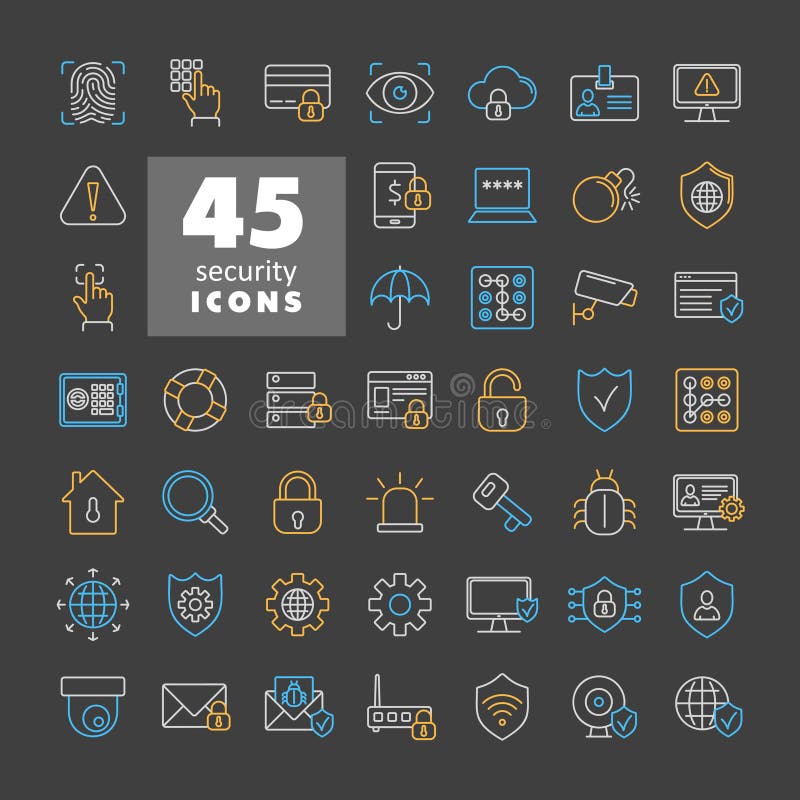 Security Vector Stock Illustrations – 1,007,112 Security Vector Stock ...
