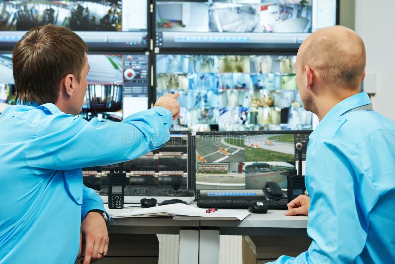 Security Worker during Monitoring. Video Surveillance System. Stock ... Security Worker during Monitoring. Video Surveillance System. Stock ...