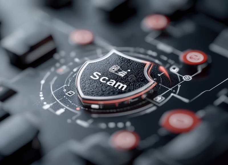 Security Warning: Text Scam Highlighting Dangers of Fraud, Online ...