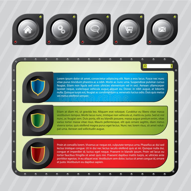 Website Objects Stock Illustrations – 16,994 Website Objects Stock ...