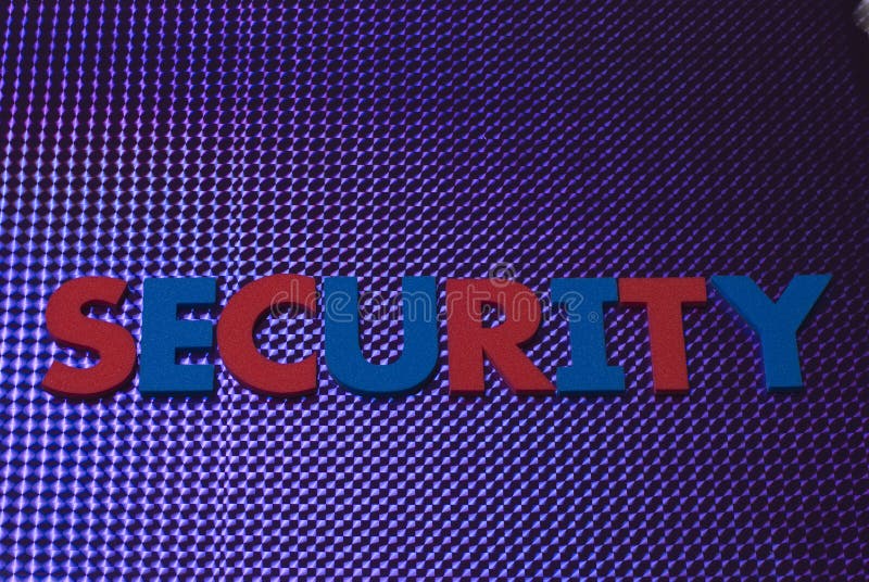 Word Security stock image. Image of economic, blocks - 34753505