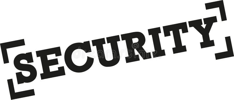 Security word stamp stock vector. Illustration of word - 107103325