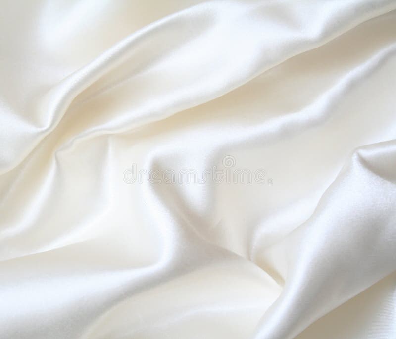 Seda Blanca Elegante Lisa Como Fondo Imagen de archivo - Imagen de ...