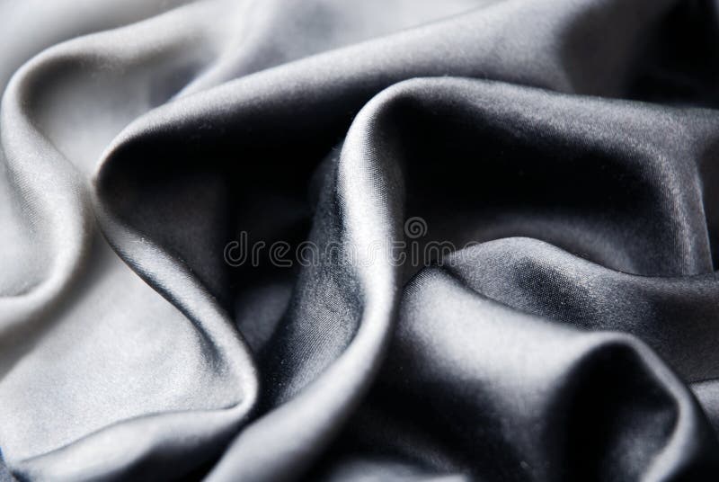 Seda negra foto de archivo. Imagen de elegante, exuberante - 6410694