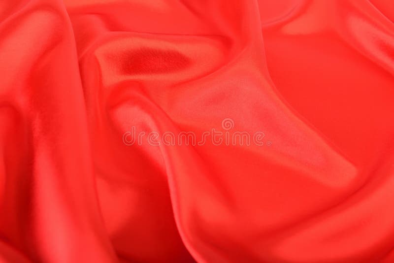 Seda roja de la tela foto de archivo. Imagen de romance - 33859716