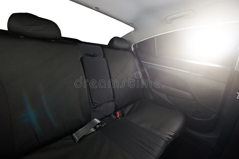 Sedan car interior stock image. Image of comfort, automobile - 83331297