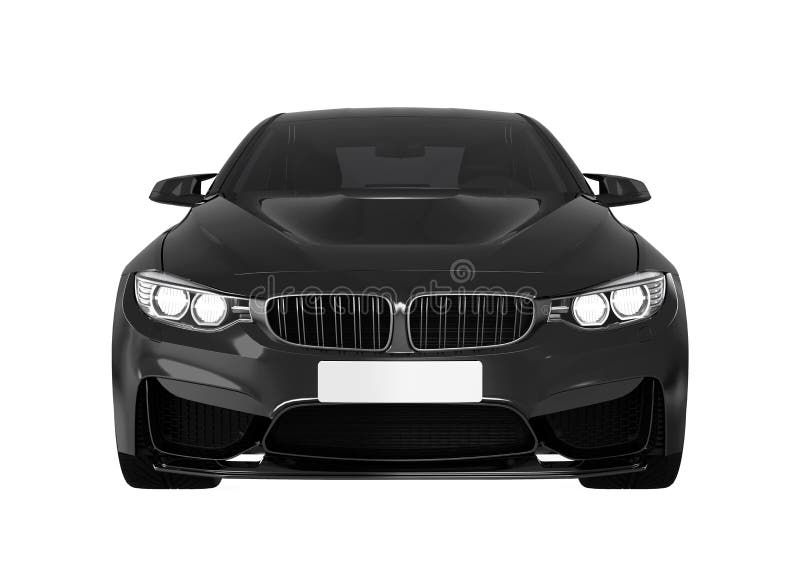 Red 3d Race Car Front View Black Background Stock Illustrations – 92 ...