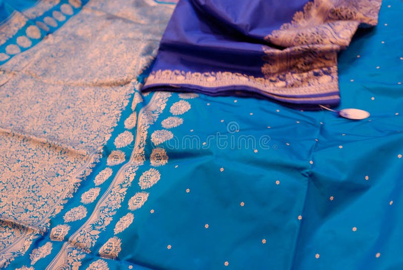 Sedas indias imagen de archivo. Imagen de seda, mercado - 4388515