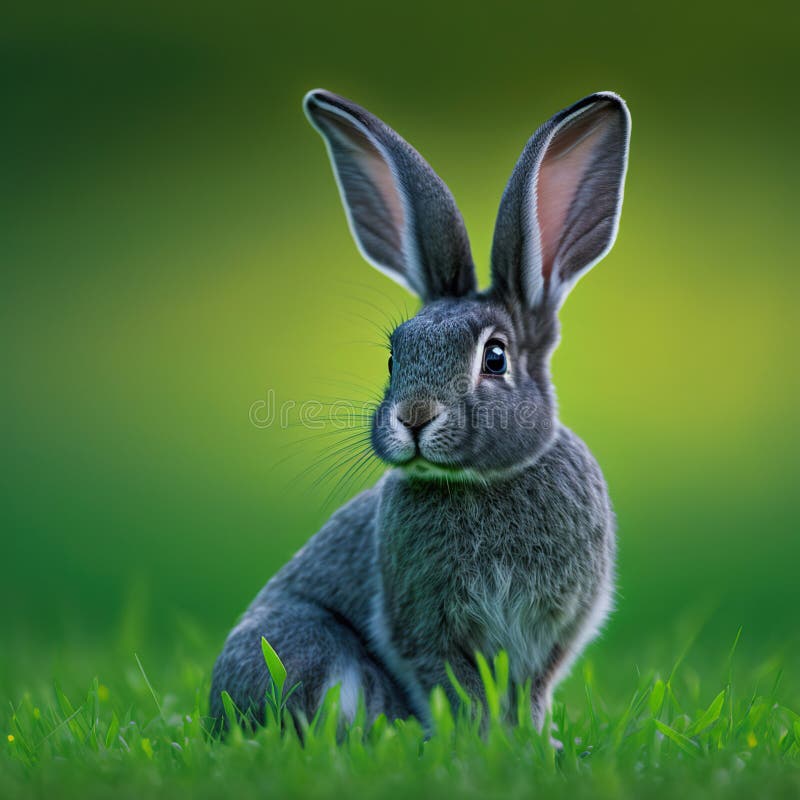 Silver Rabbit Stock Illustrations – 874 Silver Rabbit Stock ...