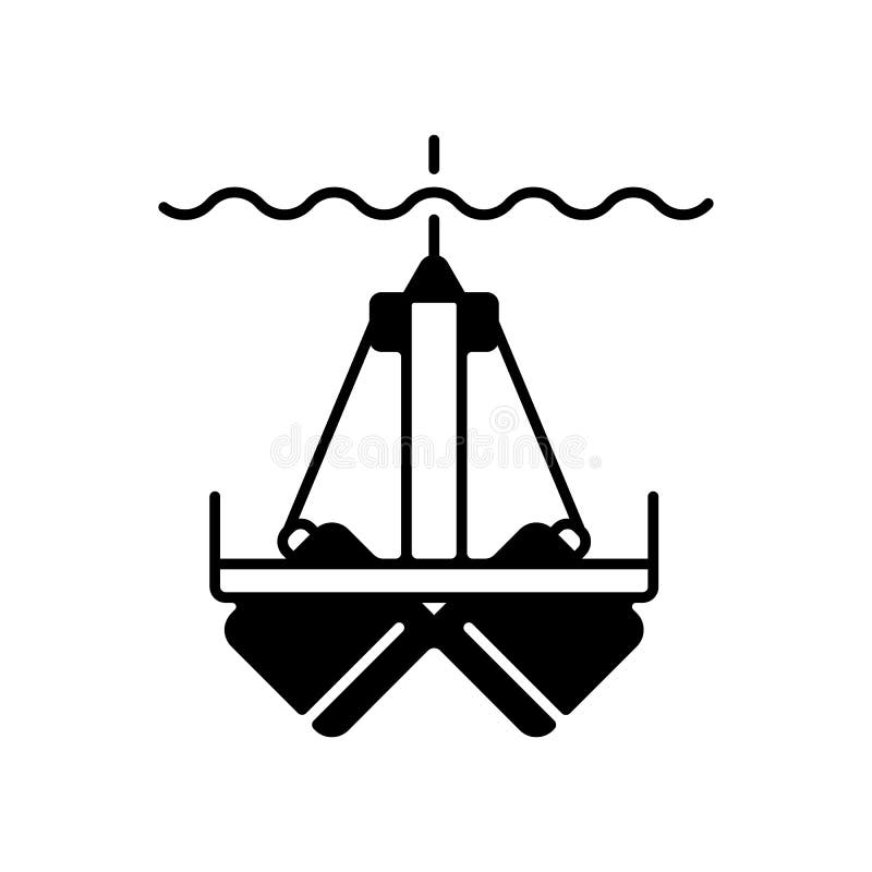 Sediment Sampling Black Linear Icon Stock Vector - Illustration of line ...