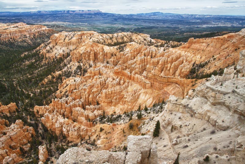 Sedimentary Rock Formations in Bryce Canyon Park Stock Photo - Image of ...