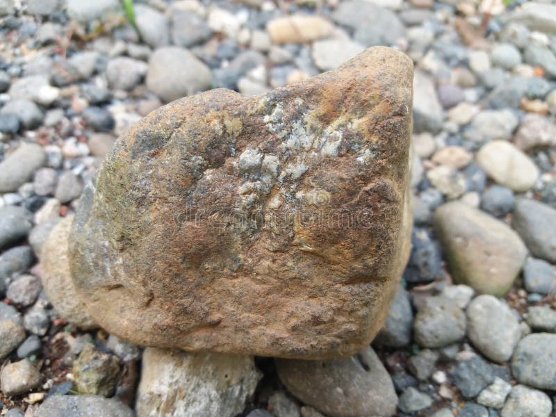 Sedimentary Rock in the River. Stock Image - Image of soil, deposition ...