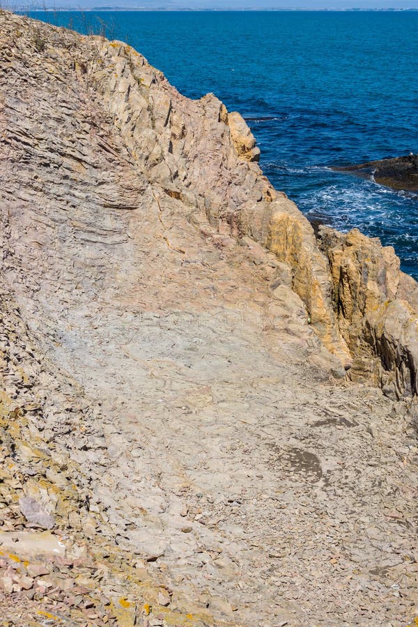 The sedimentary rocks stock image. Image of geological - 101145227