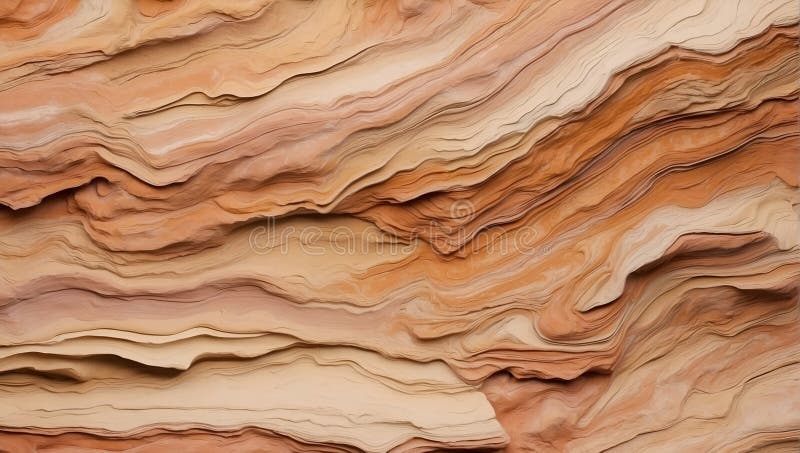 Sedimentary Sands Texture Pattern. AI Generate Stock Illustration ...