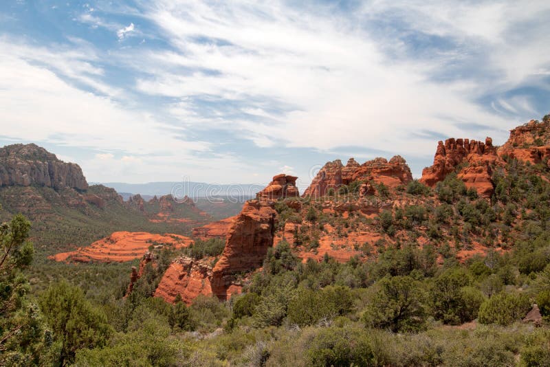 Sedona Red Rocks stock photo. Image of blue, arizona - 75106700
