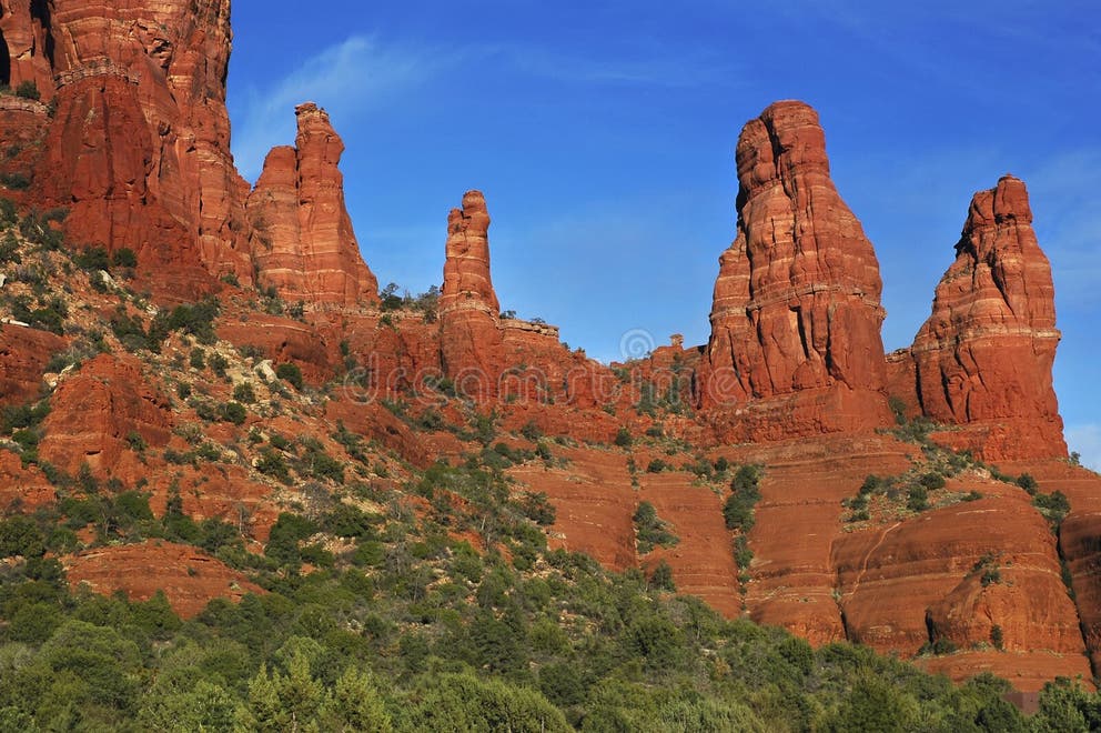 Sedona Rocks stock photo. Image of formation, rock, southwest - 2235068