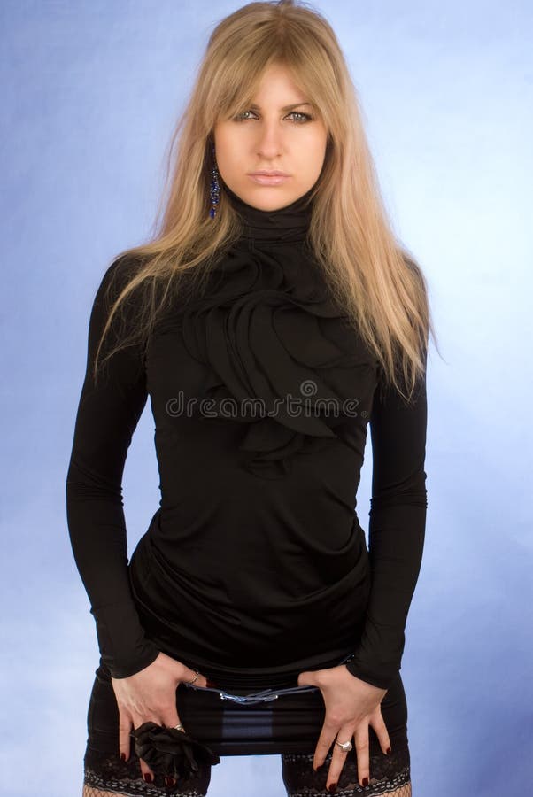 The seductive glamour girl stock photo. Image of look - 18528802