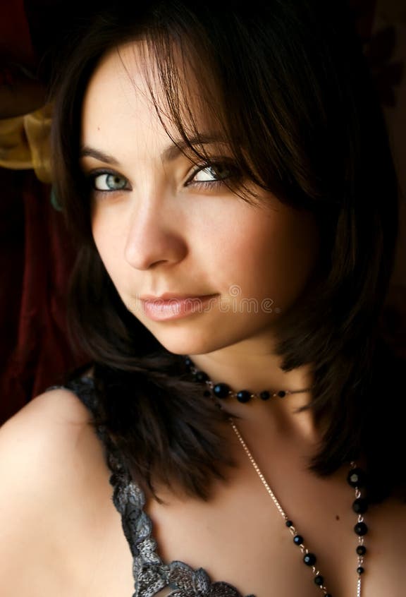 Seductive look stock image. Image of staring, eyes, face - 7853565