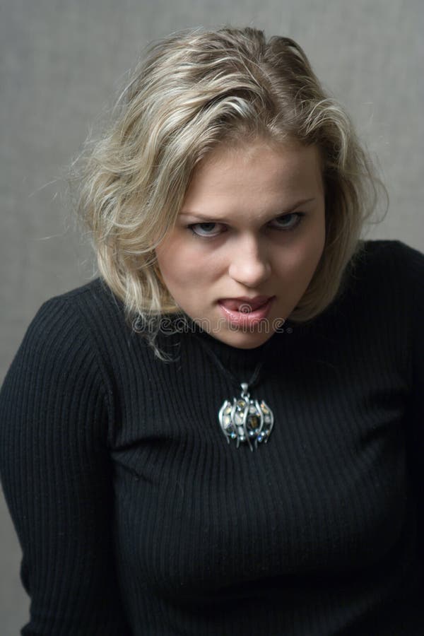 The seductress stock image. Image of portrait, beauty - 1017855